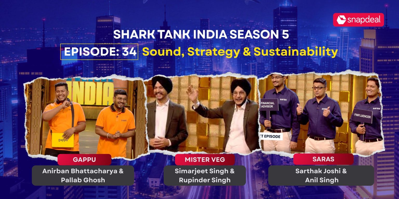 Shark Tank India Season 5, Episode 18: How One Pitch Took the Sharks ...