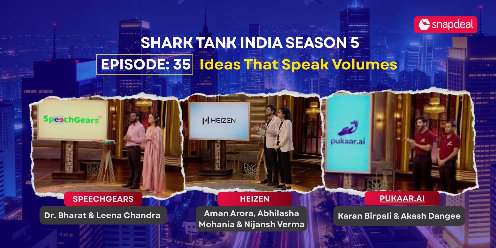 Shark Tank India Season 5, Episode 7: Is Anupam’s Favourite Mithai On ...