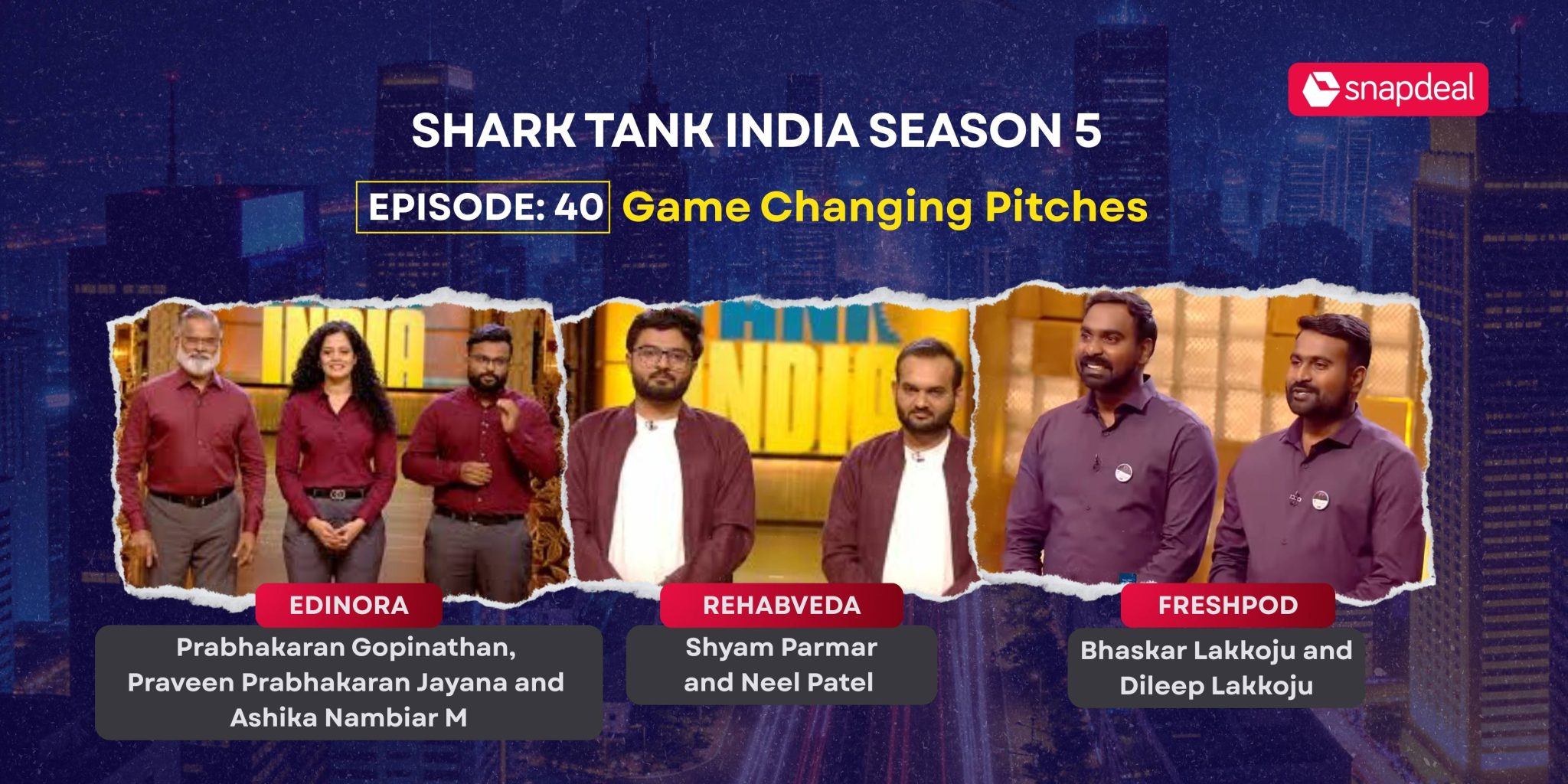 Shark Tank India Season 4, Episode 25 ‘Aap Kisi Shark Ki Tarah Lag Re ...